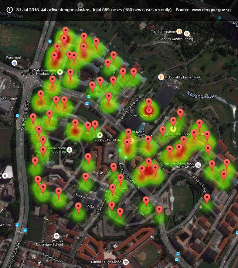 Singapore's Dengue Clusters, Past and Present | Outbreak